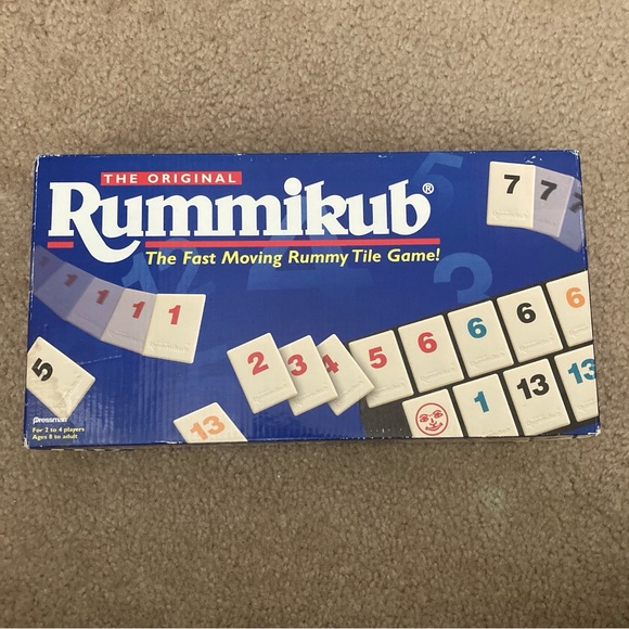 Pressman | Toys | Vintage The Original Rummikub The Fast Moving Rummy ...